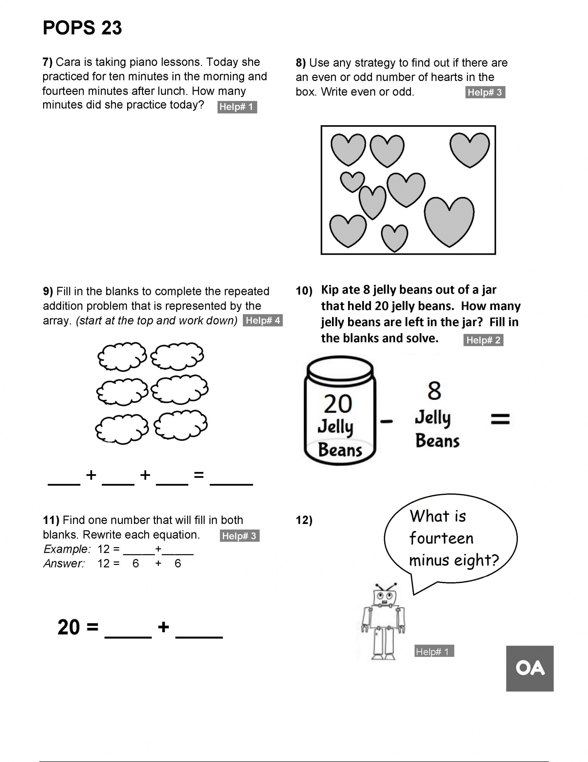 Grade 2 Workbook. Skill Level – Gold Star (Easy) – Summer Pops Workbooks
