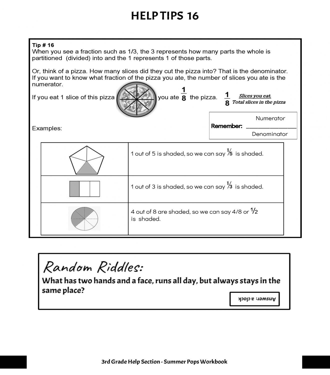 Grade 3 Workbook. Skill Level – Double Star (Average) – Summer Pops ...