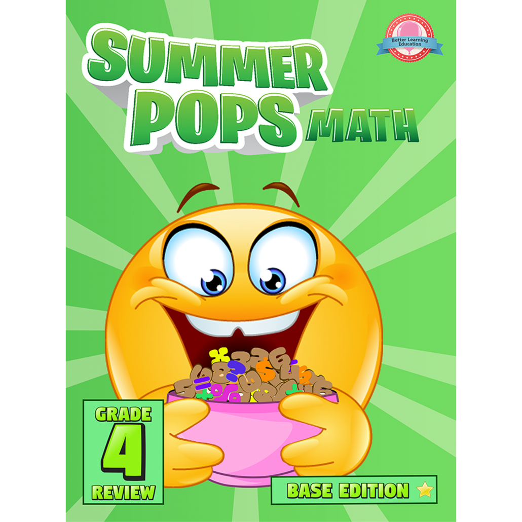 Grade 4 Workbook. Skill Level – Base/Gold Star (Easy) – Summer Pops ...